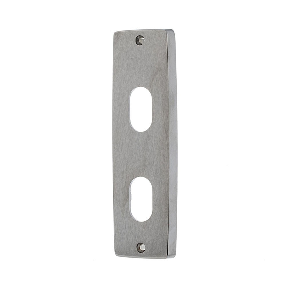 Lockwood Square End Internal Plate With Dual Cylinder Holes Satin ...