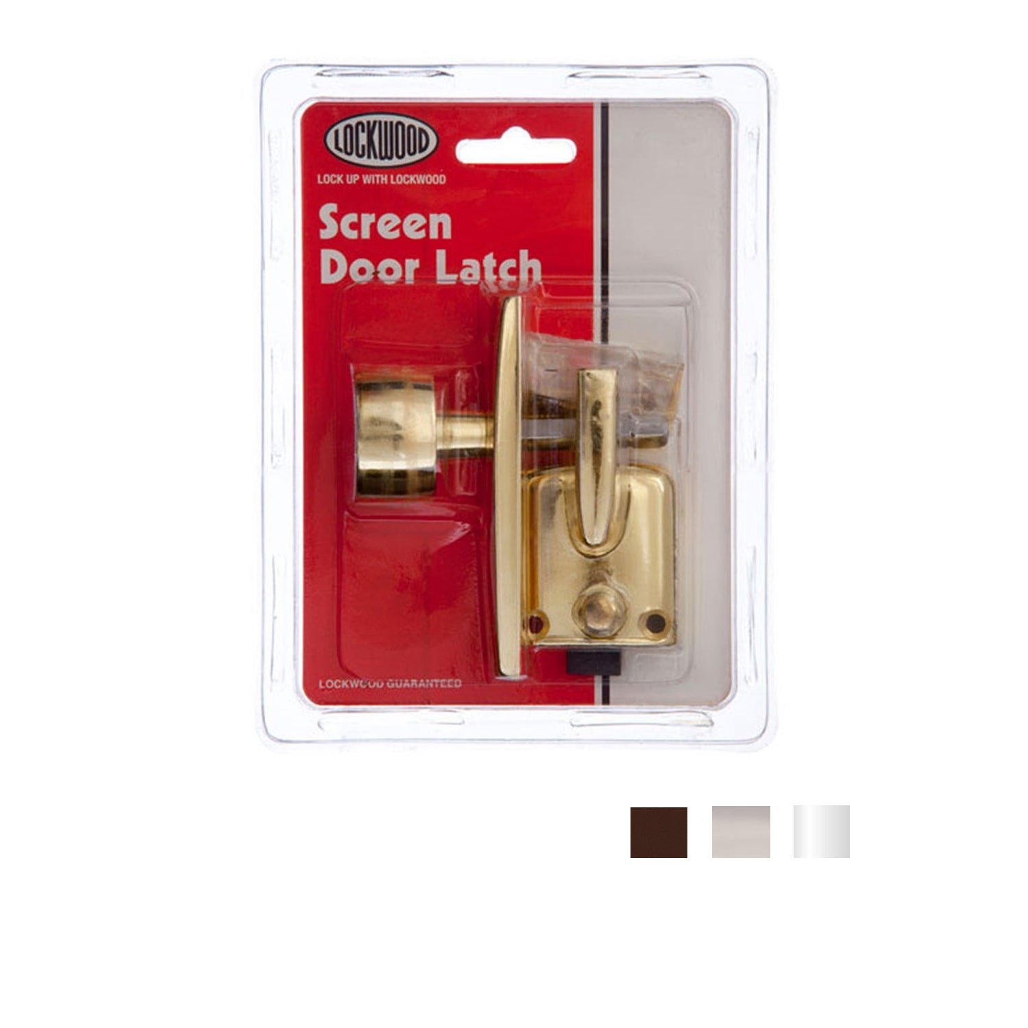 Lockwood Screen Door Latch Display Pack | Keeler Hardware