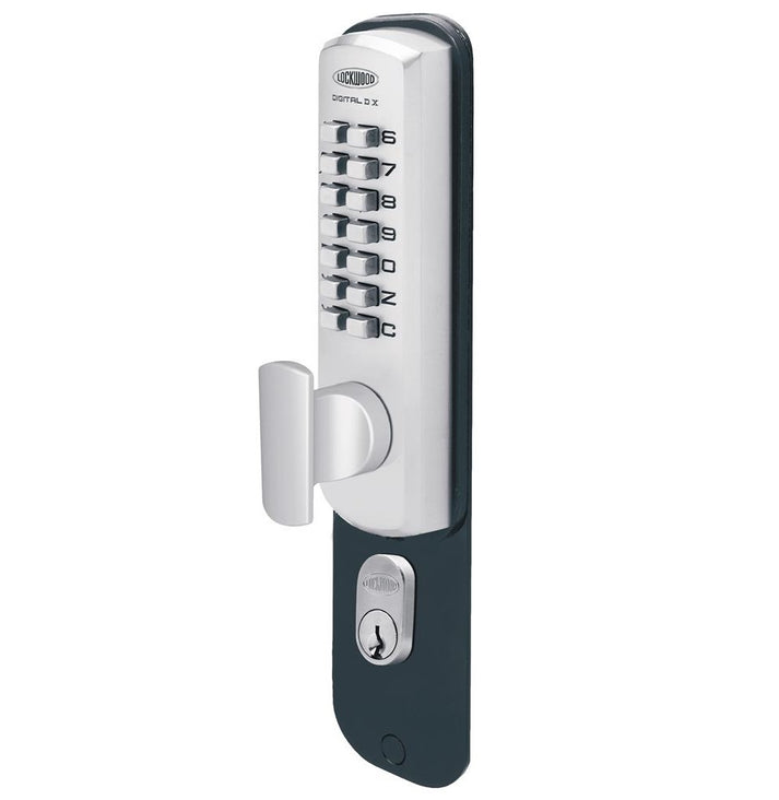 Lockwood Digital Door Lock 3572DXLSC Keyless 3572 DX 60mm Mortice LH SC ...