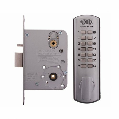 Lockwood Digital Door Lock 3572DXLSC Keyless 3572 DX 60mm Mortice LH SC ...