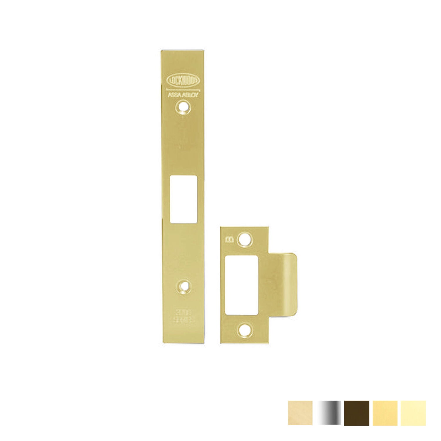 Lockwood 3774-FINKIT Finish Conversion-Strike Face Plate & Screw Kit ...