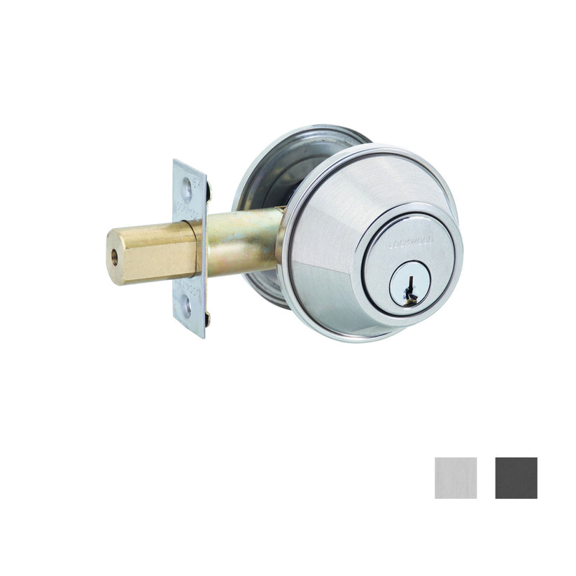Lockwood Symmetry Deadbolt Double Cylinder - Available in Various ...