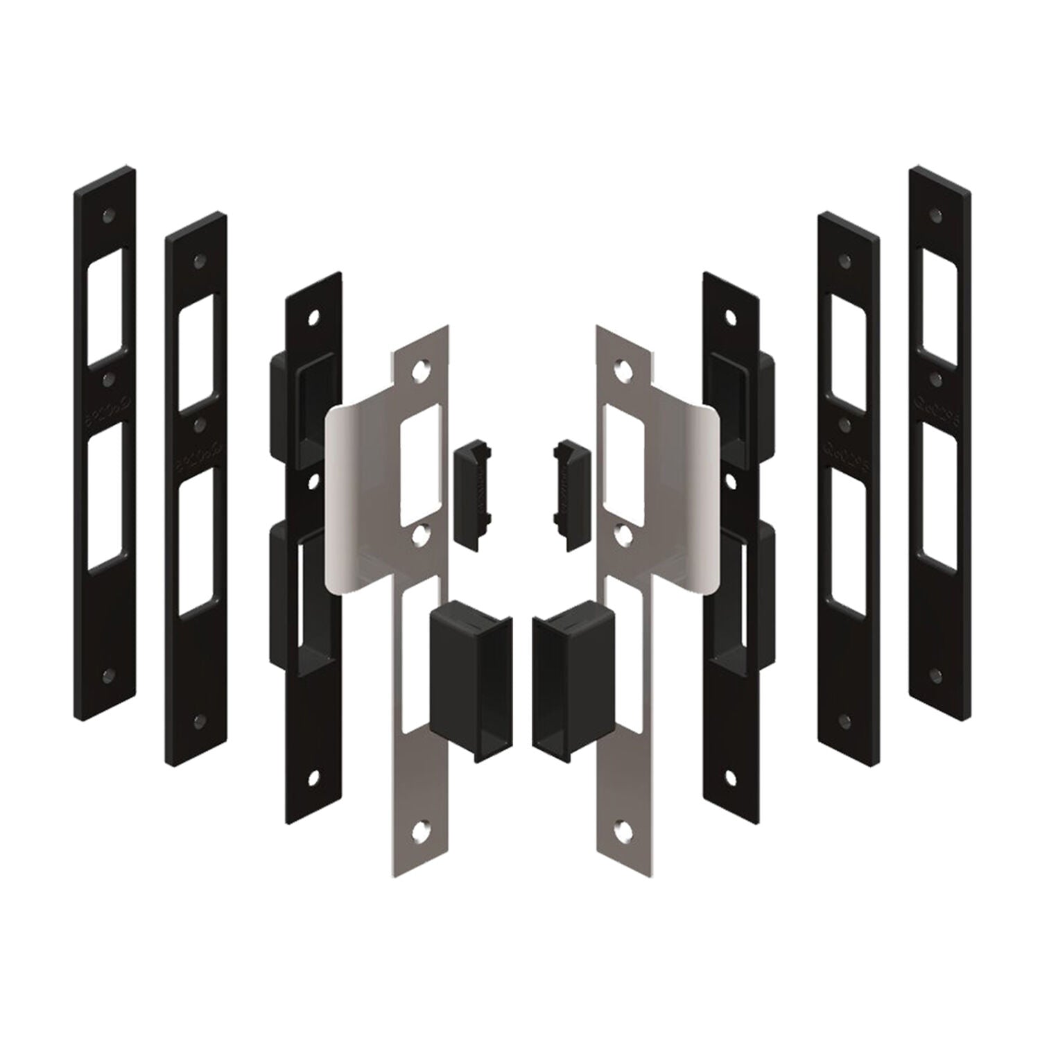 Lockwood Optimum Standard Strike Kit Satin Stainless Steel | Keeler ...