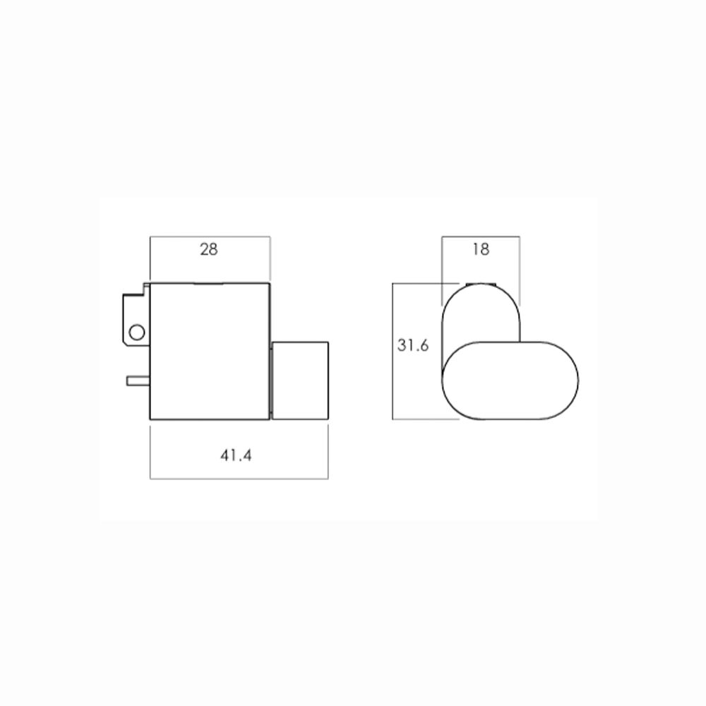 Lockwood Robert Watson Oval Turn Snib Assembly Satin Anodised RW07SA ...