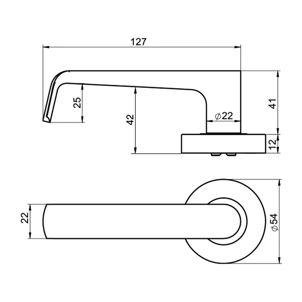 Lockwood Vivid V1 Passage Set Includes Latch - Available in Various ...