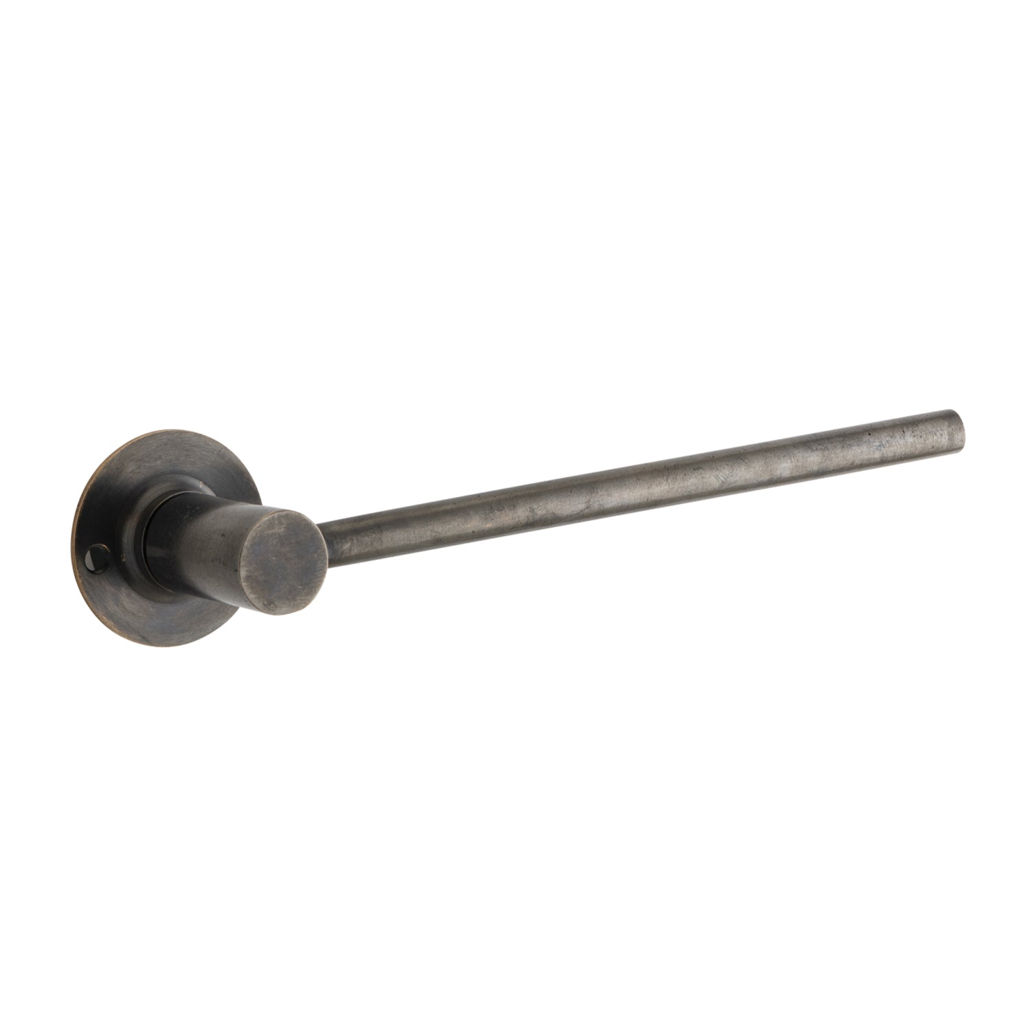 Bankston Edition Office Lever 01 on Round Rose 52mm Patinated Bronze ...