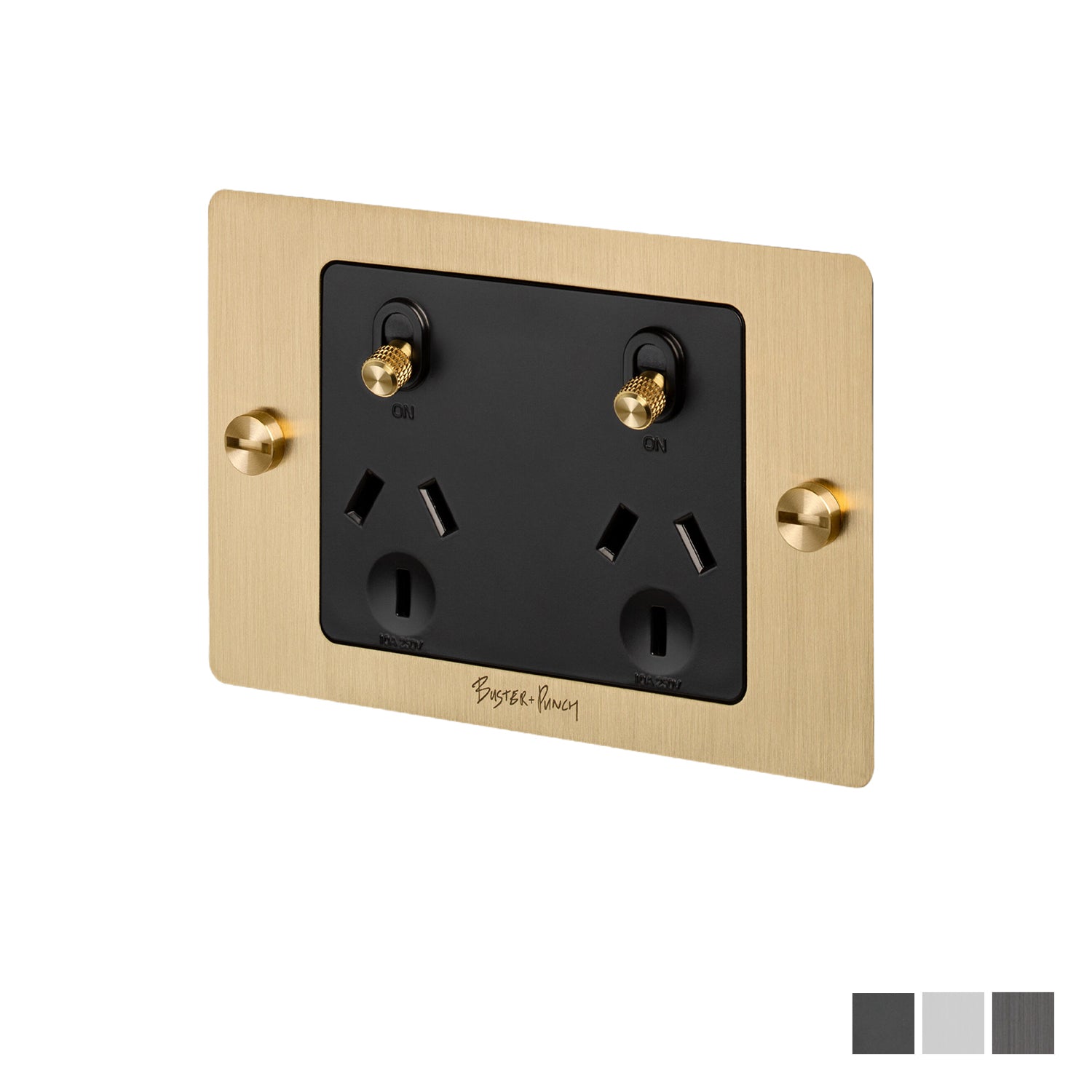 Buster and Punch 2G GPO Socket - Available in Various Finishes | Keeler ...