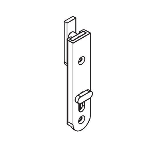 Brio Window Flush Bolt 360NSN 110x24mm Necked Satin Nickel | SCL Locks ...