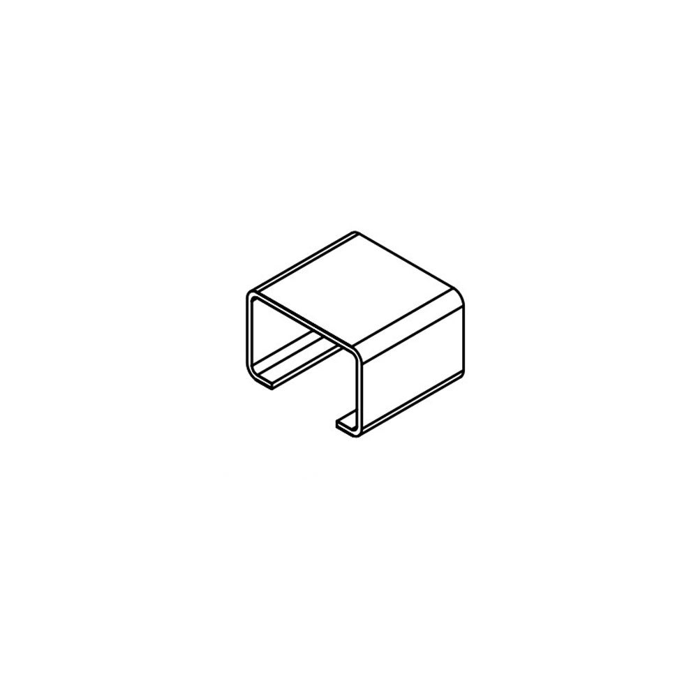 Brio Aluminum Top Guide Channel for Bottom Roller Sliding Panels ...