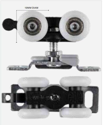 Cowdroy Triumph Quick Release (QR) Slid Wheel Assembly Pack of 2 S337C ...