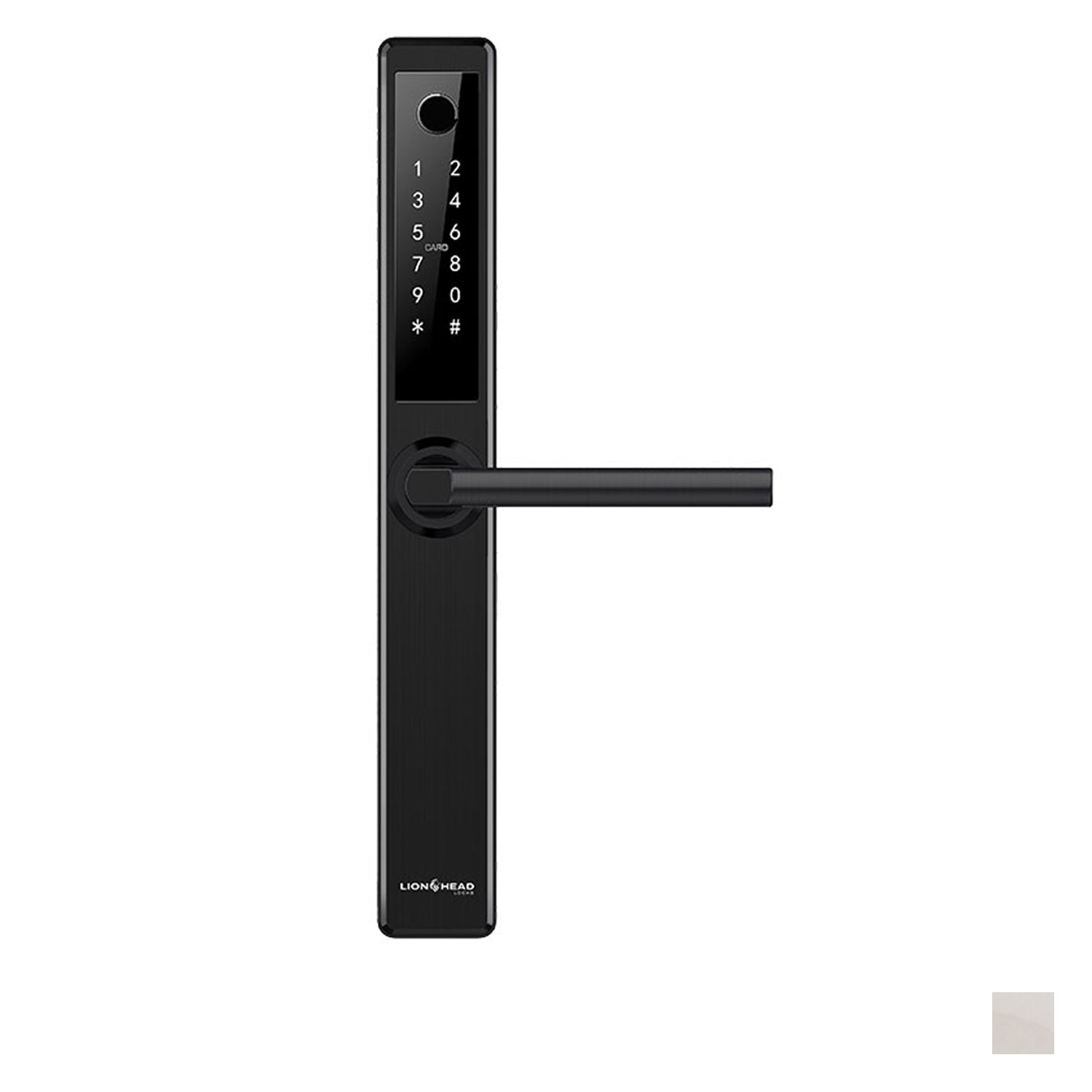 Lion Head Erskine Luxe Digital Slimline Entrance Door Lock | Keeler ...