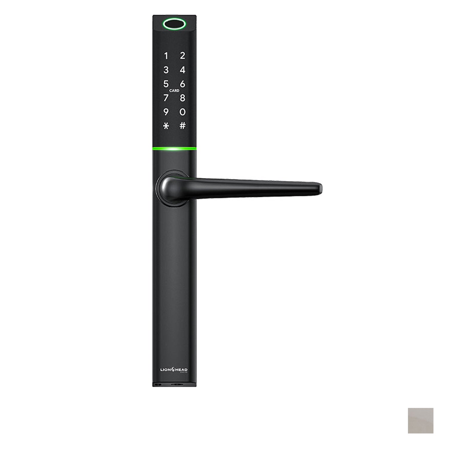 Lion Head Aspen Luxe Digital Slimline Entrance Door Lock | Keeler Hardware
