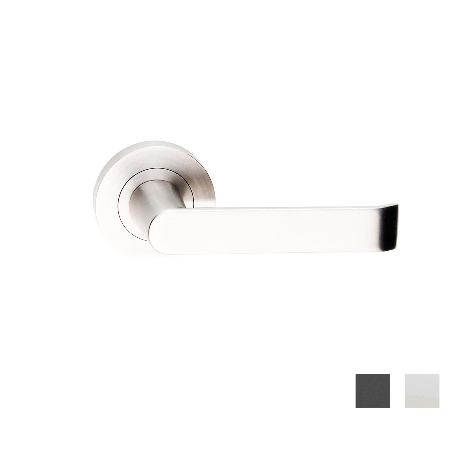 Dormakaba 4300/20 Coastal Door Lever Handle on Round Rose | Keeler Hardware