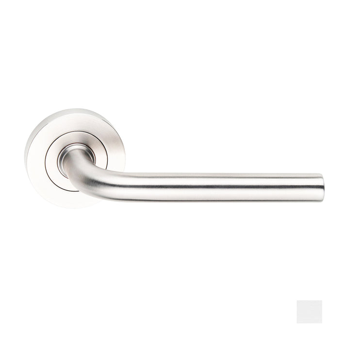 Dormakaba 4300/40T Urban Door Lever Handle on Round Rose | Keeler Hardware