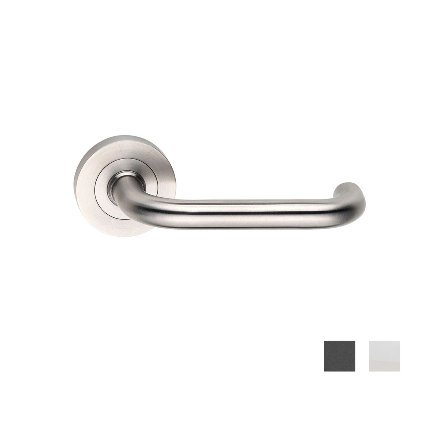 Dormakaba 4300/70 Coastal Door Lever Handle on Round Rose | Keeler Hardware