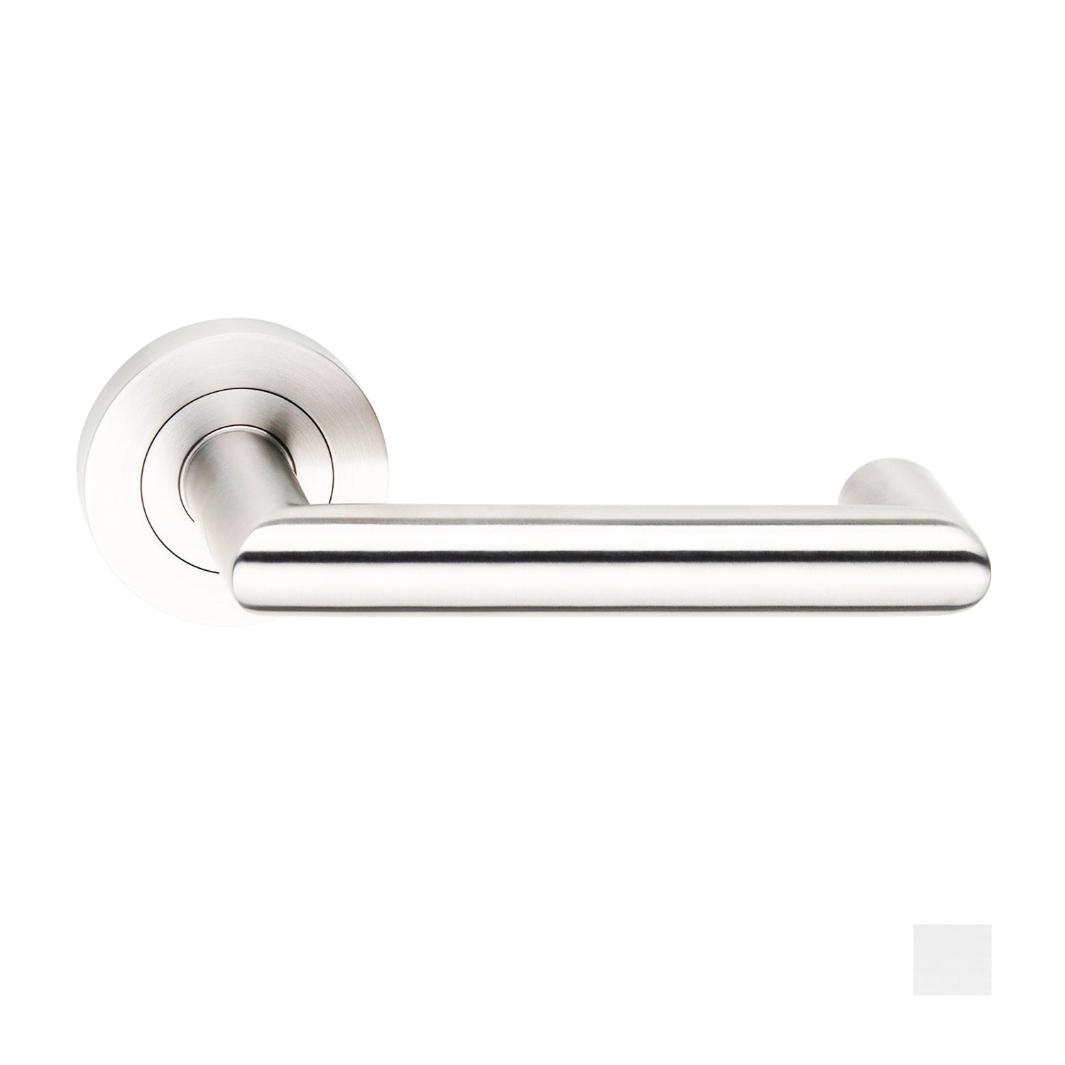 Dormakaba 4300/81T Urban Door Lever Handle on Round Rose | Keeler Hardware