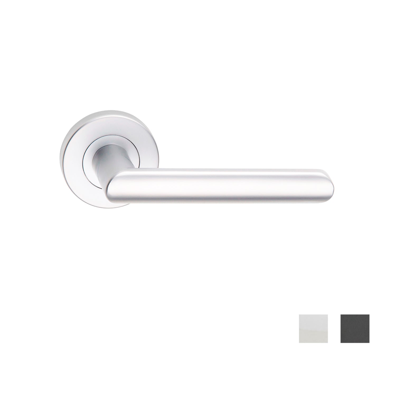 Dormakaba 8300/16 Vision Door Lever Handle on Round Rose Passage ...