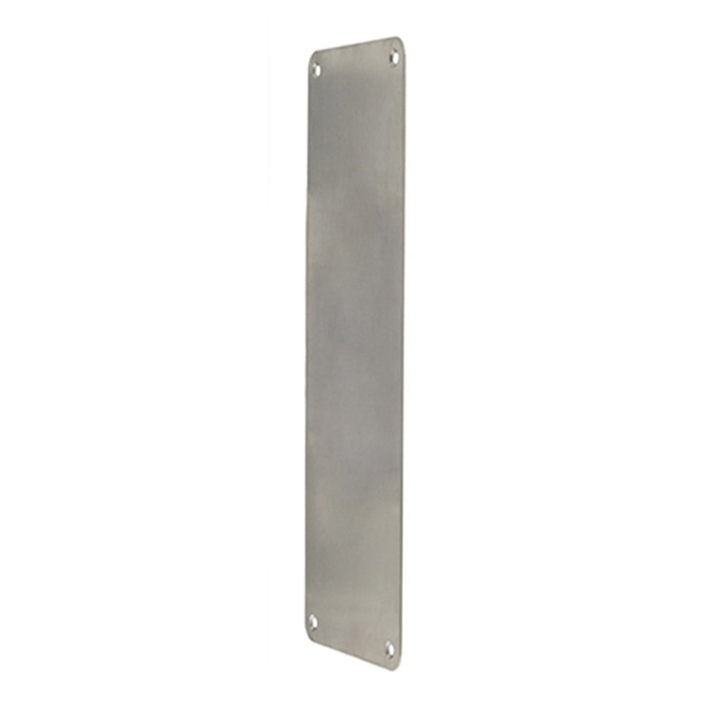 Dormakaba 375V Push Plate Visible Fix Satin Stainless Steel 300x75mm ...
