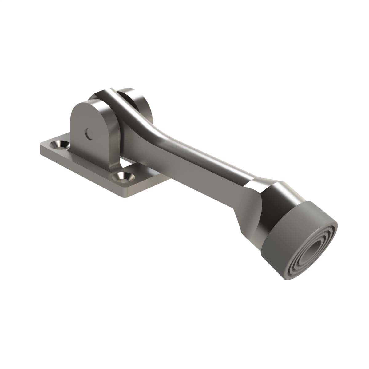 Emro Door Holder Swing Down Mounted Type Satin 50022 | Keeler Hardware