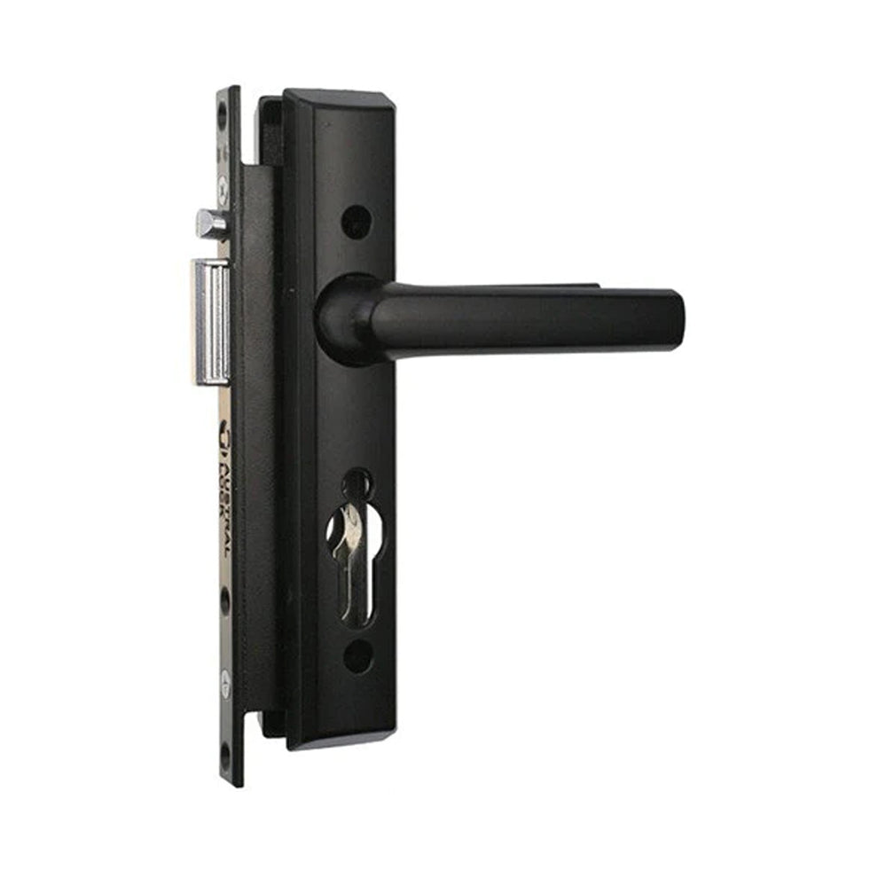 Austral Security Screen Door Lock Elegance XC Black ALELBLK | Keeler ...