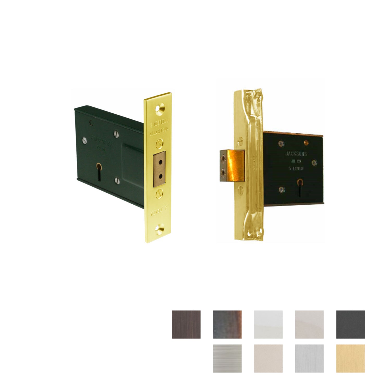 Jacksons JM29 60mm Backset 5 Lever Mortice Deadbolt Lock Standard ...
