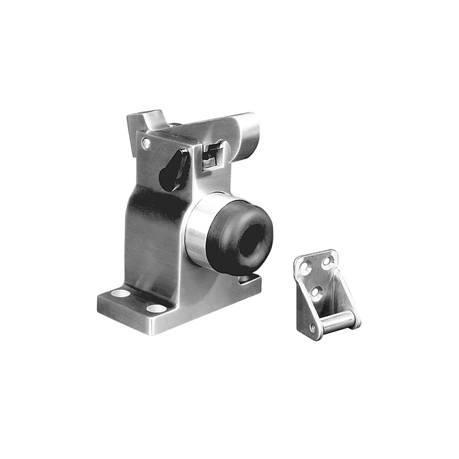JNF Door Stopper with Shock Absorber and Retainer Stainless Steel IN.13 ...