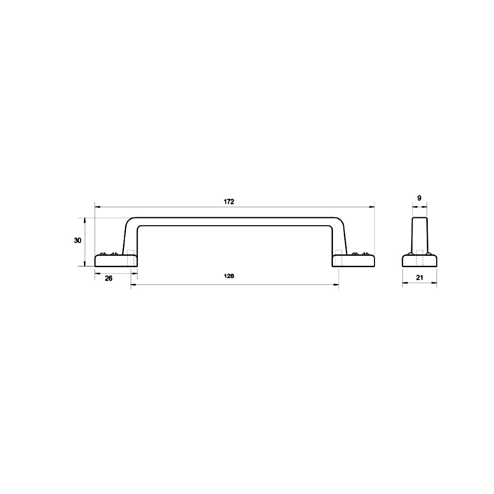 Kethy Aston Cabinet Handle HT570 - Available in Various Finishes ...