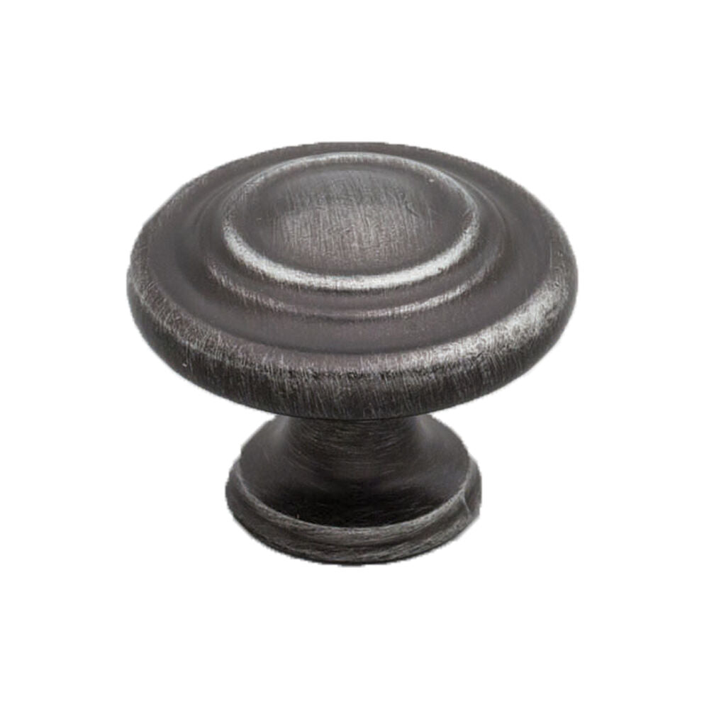 Kethy Bingley Round Cabinet Knob 33mm Anitque Black HT662/33-ABK ...