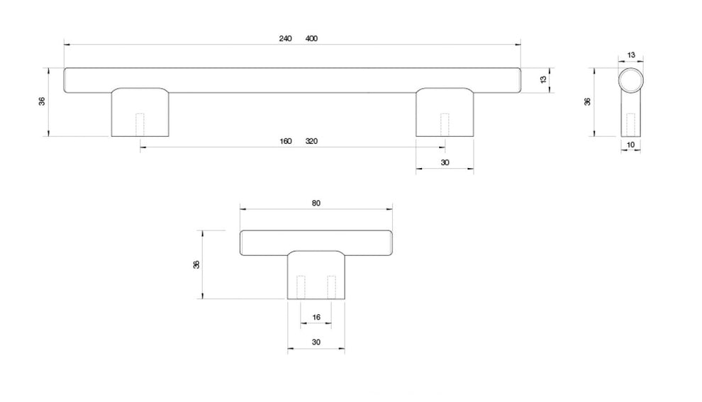 Kethy Koge Cabinet Pull Handle - Available in Various Sizes | Keeler ...