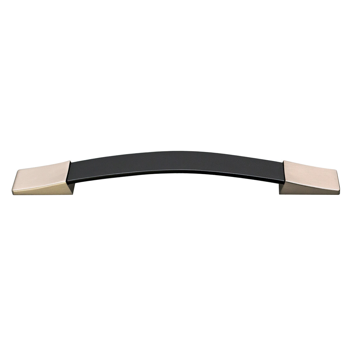Kethy Cabinet Handle Stainless Effect Black Leather 160mm L831160BKL ...