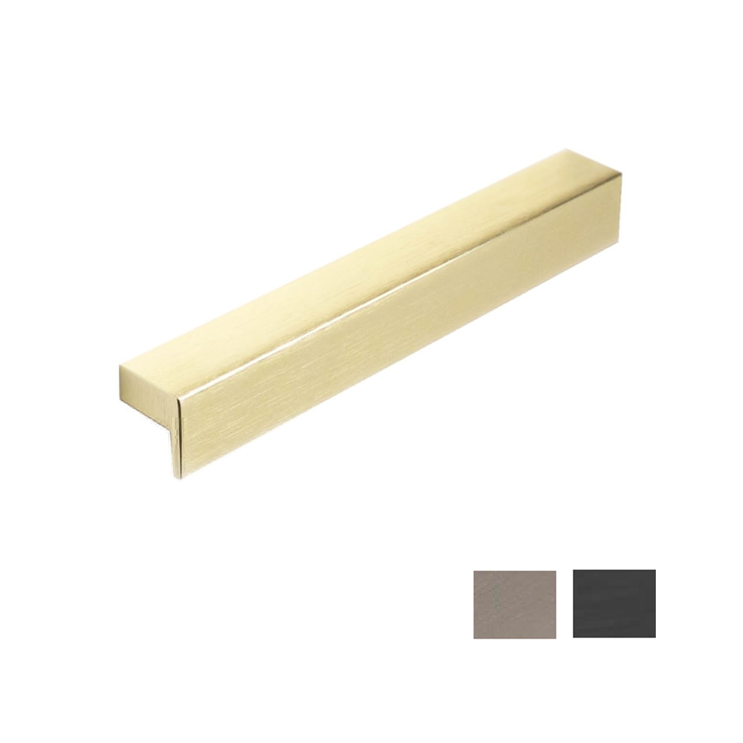 Kethy S225 Square Hook Lip Pull Handle - Available In Various Finishes ...