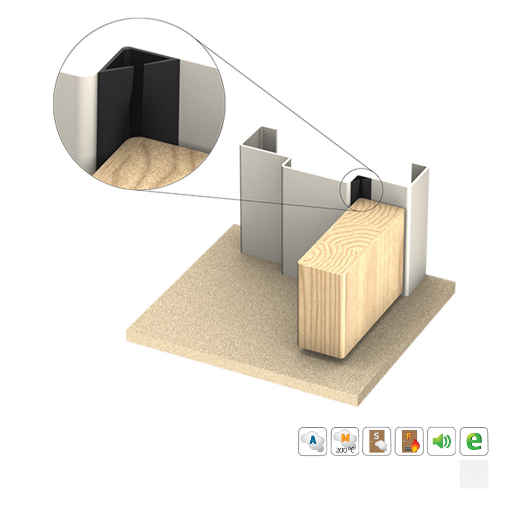 Kilargo Batwing Selfadhesive Perimeter Door Seal | Keeler Hardware