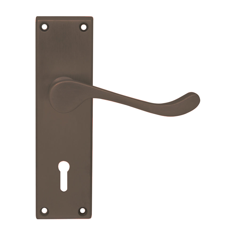KR Lucas Pavtom Scroll Door Lever Bit Keyhole - Available in Various ...