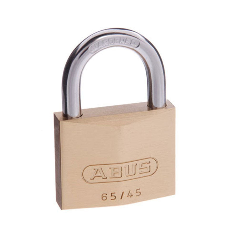 ABUS High Security Padlock Keyed Alike Brass 6545KA1 | Keeler Hardware