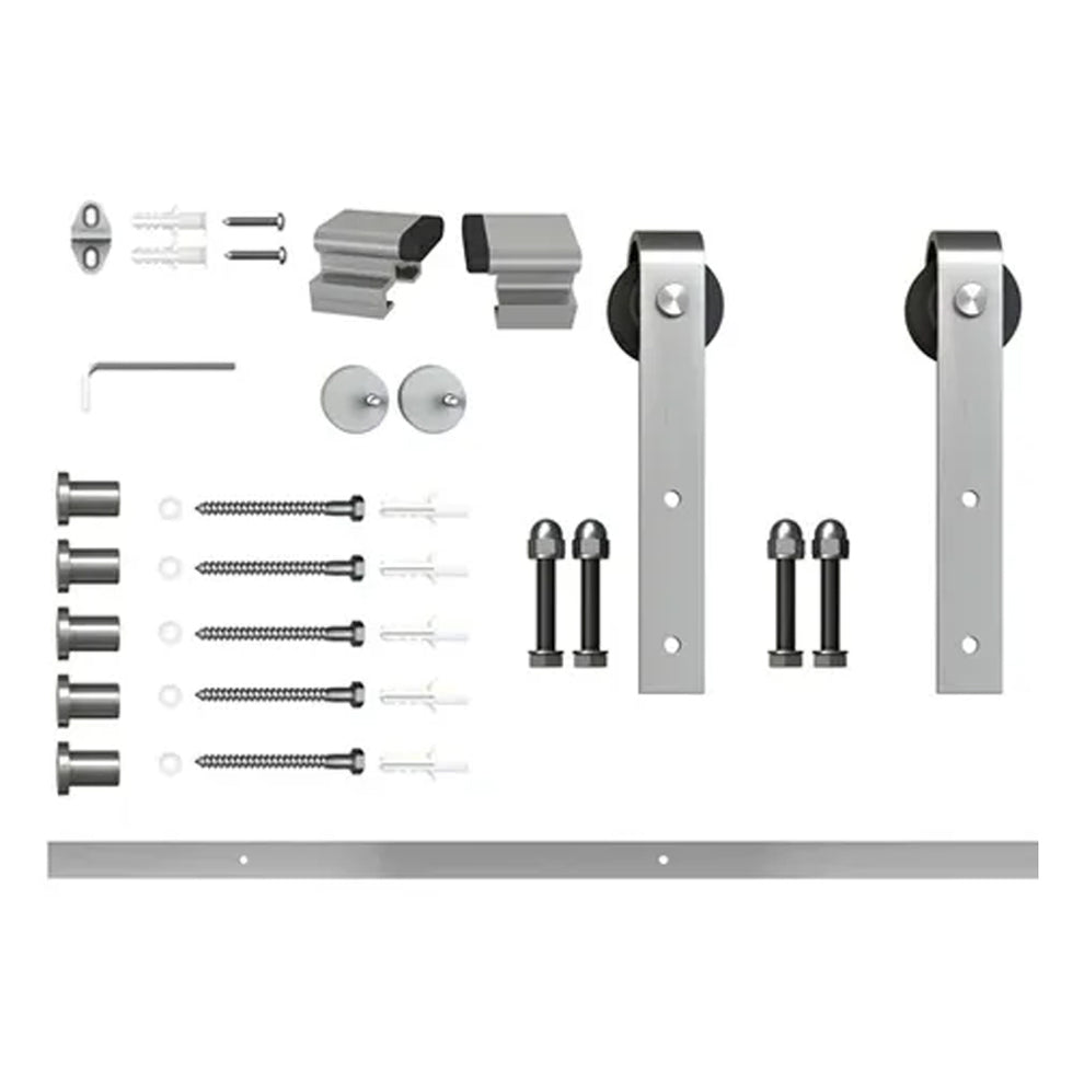 Mappas Barn Door Track - Available in Various Finishes and Sizes ...