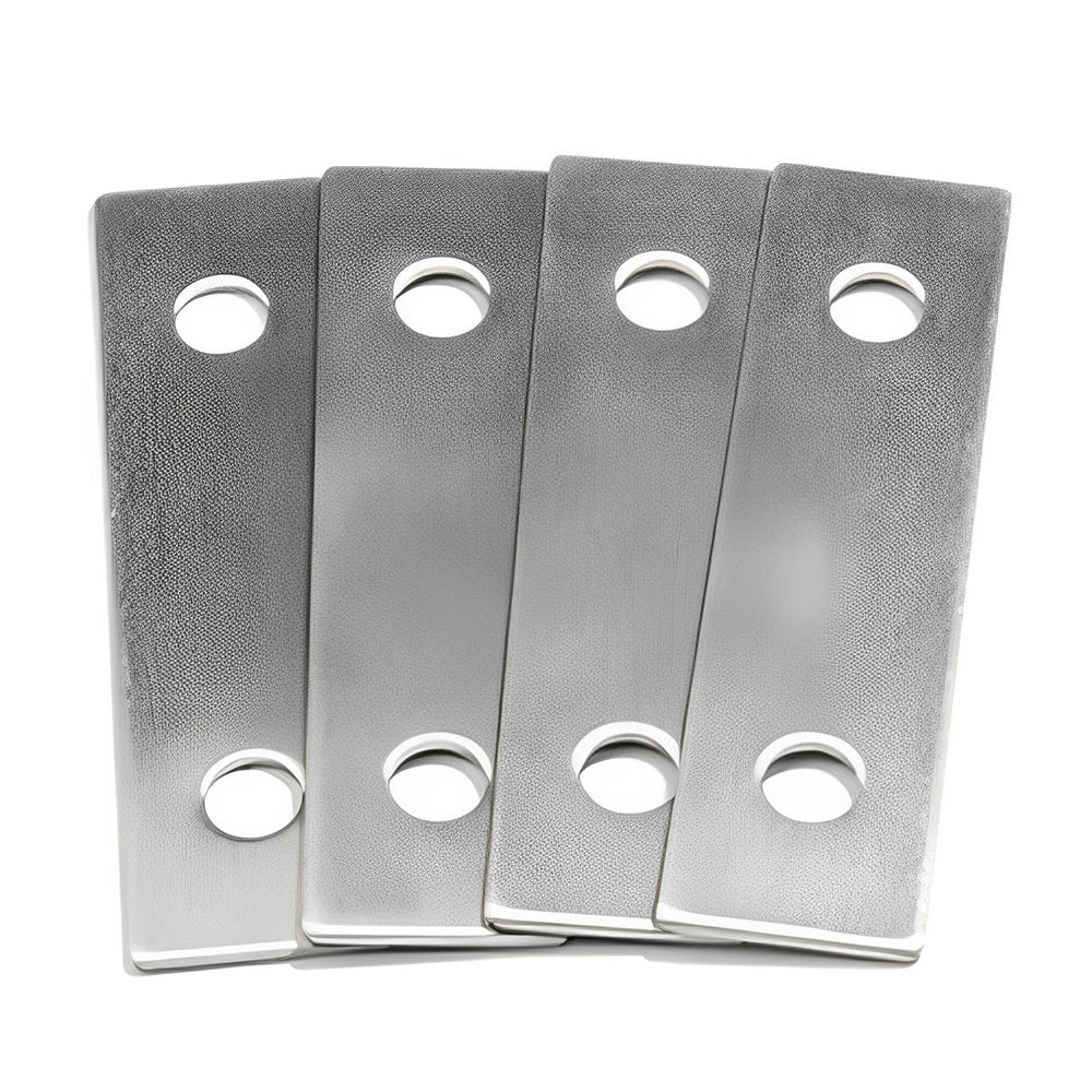 Metlam Faceplates Pack of 4 to suit Bolt Through Hinges FACEPLATE_SS ...