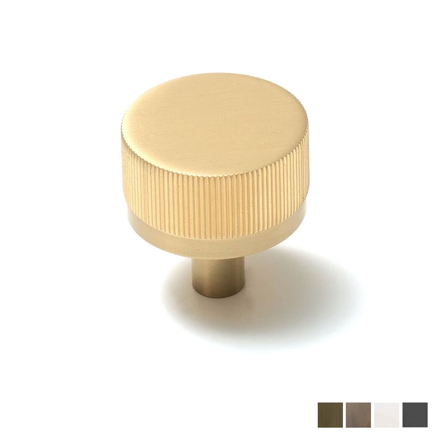Momo Bellevue Lined Cabinet Knob 35mm - Available in Various Finishes ...
