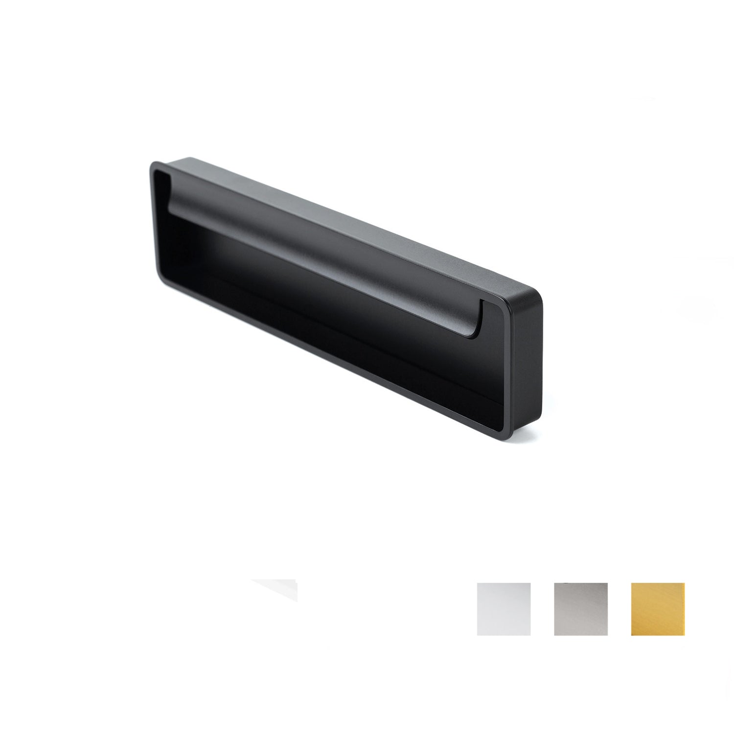 Momo Fold Flush Pull Handle 128mm - Available in Various Finishes ...