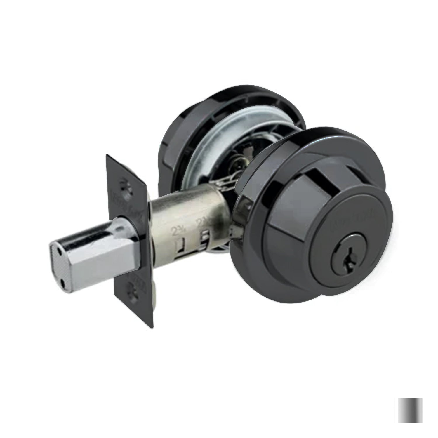 N2lok Modern Double Cylinder Deadbolt Round - Available in Various ...