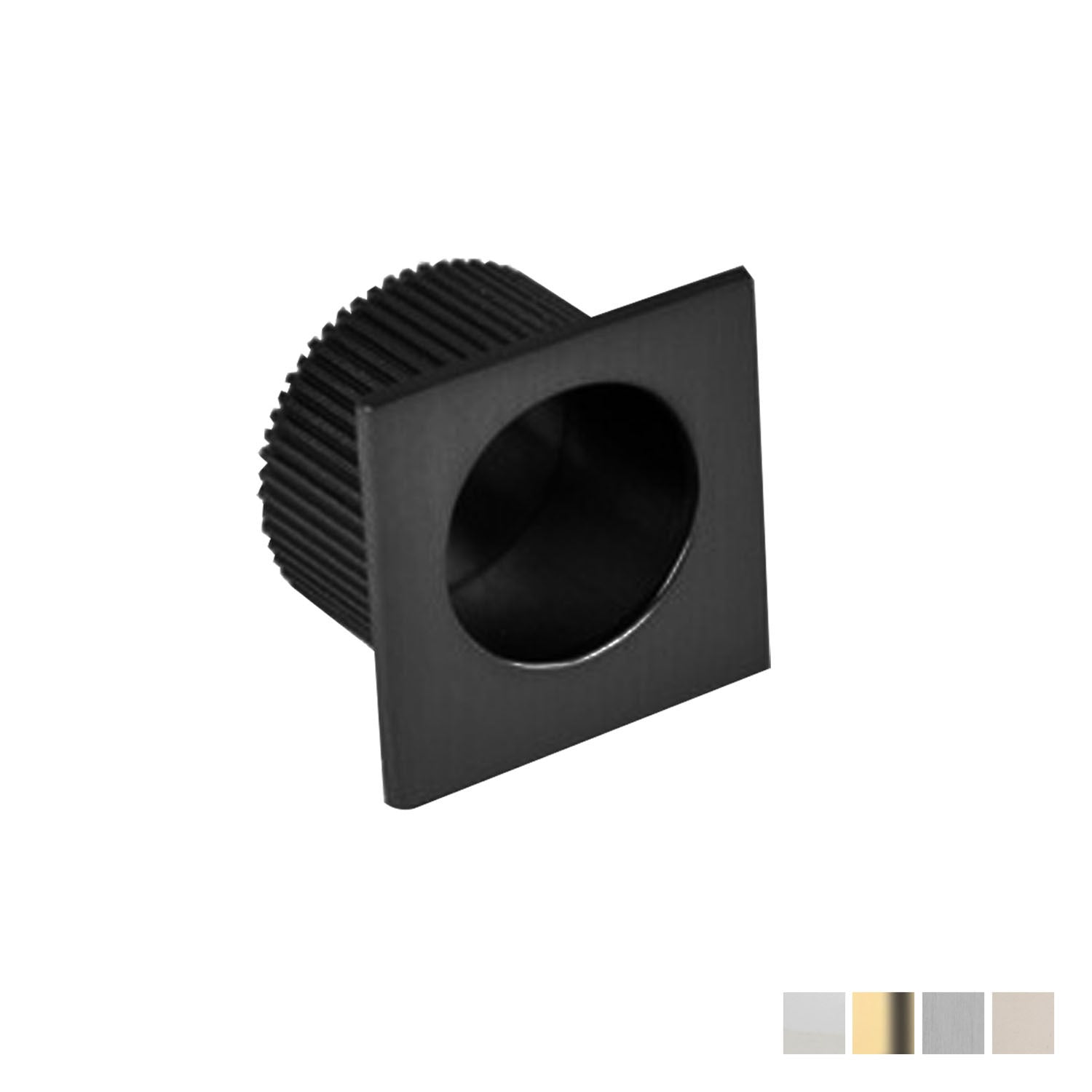 Nidus Fingerpull Round 24mm - Available in Various Finishes | Keeler ...