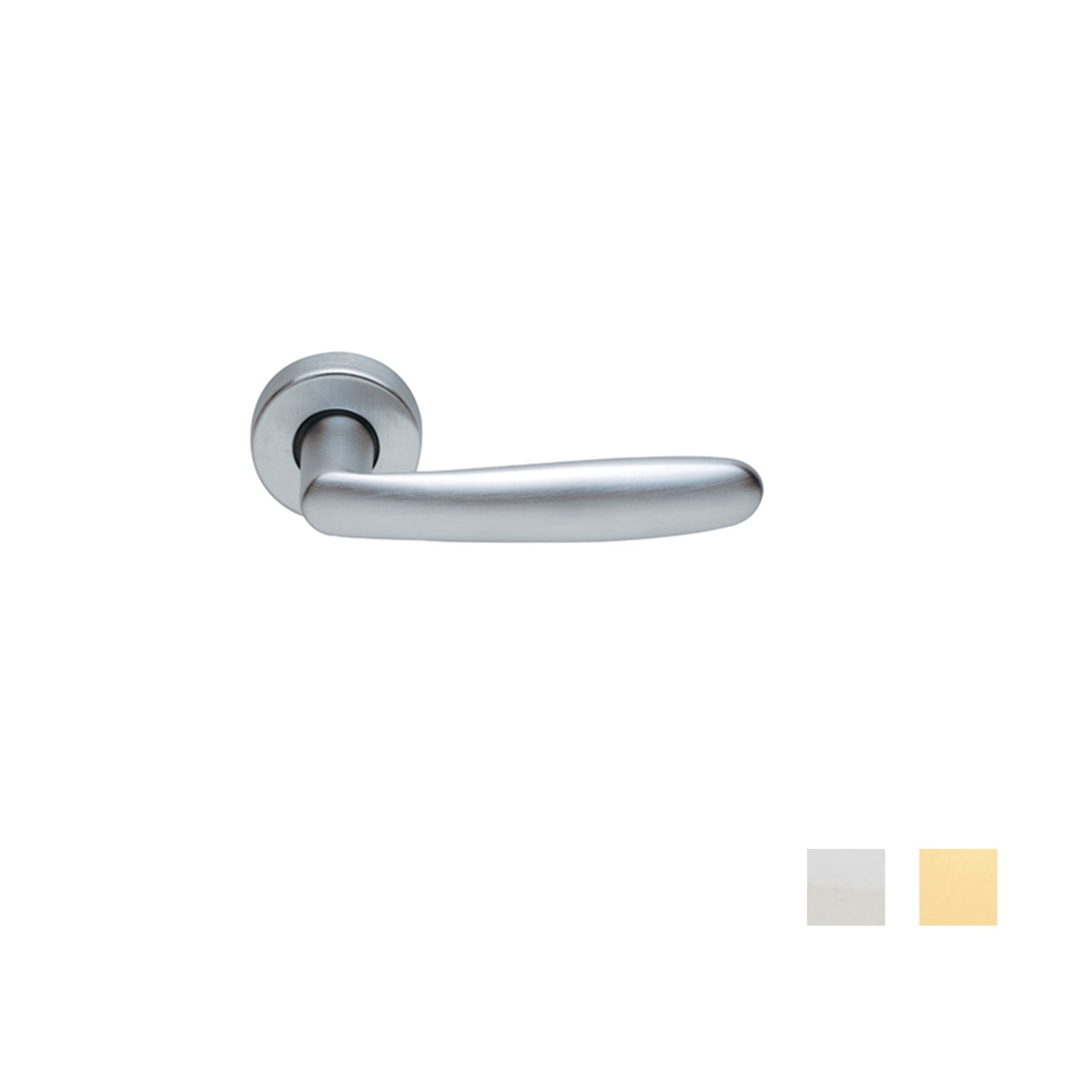 Manital Imola Handle Lever Set on Round Rose - Available in Various ...