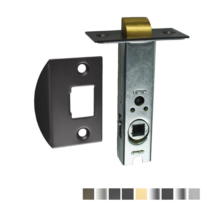 Nidus Tubular Latch Double Sprung 60mm - Available In Various Finishes ...