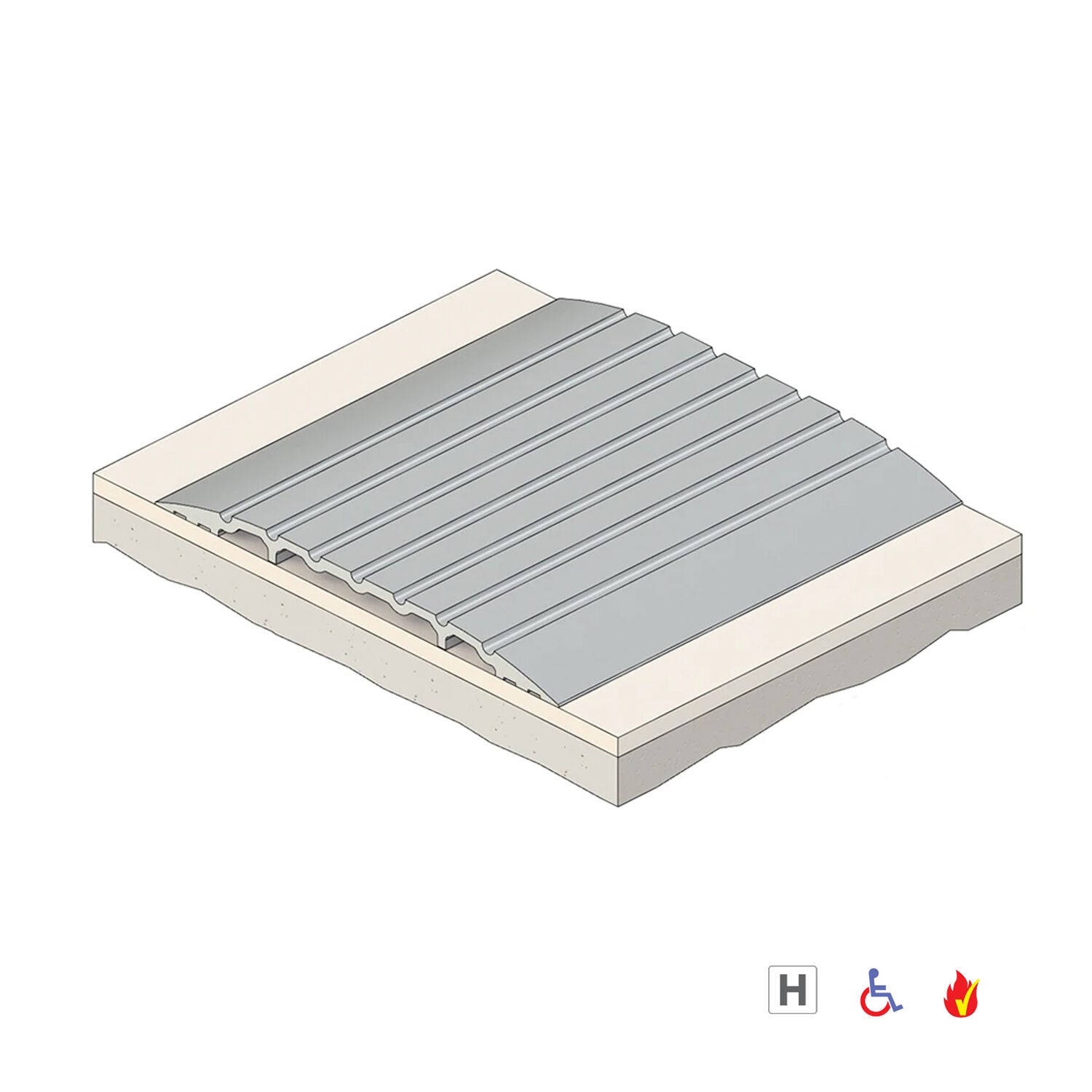 Raven RP116 Threshold Plates Clear Anodised - Available in Various ...