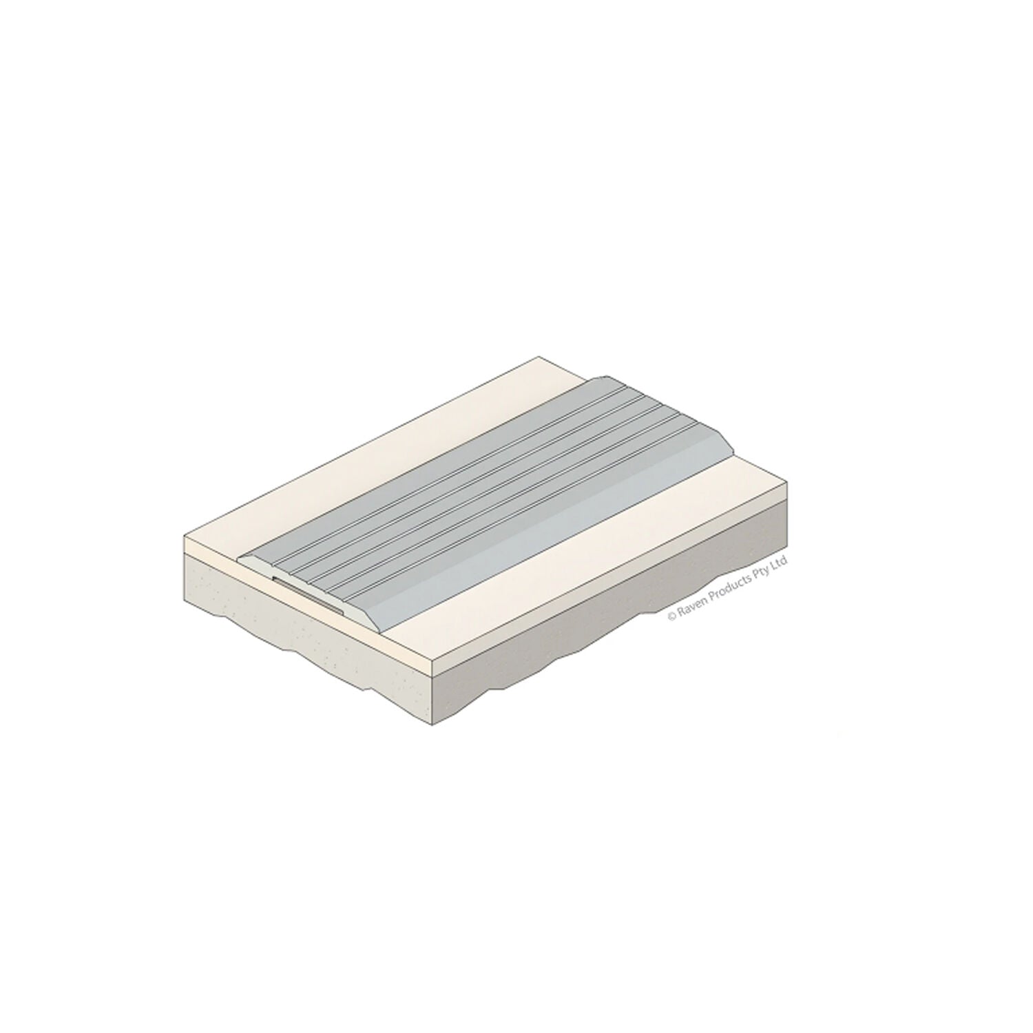 Raven RP95 Threshold Plate Silver Anodised - Available in Various sizes ...