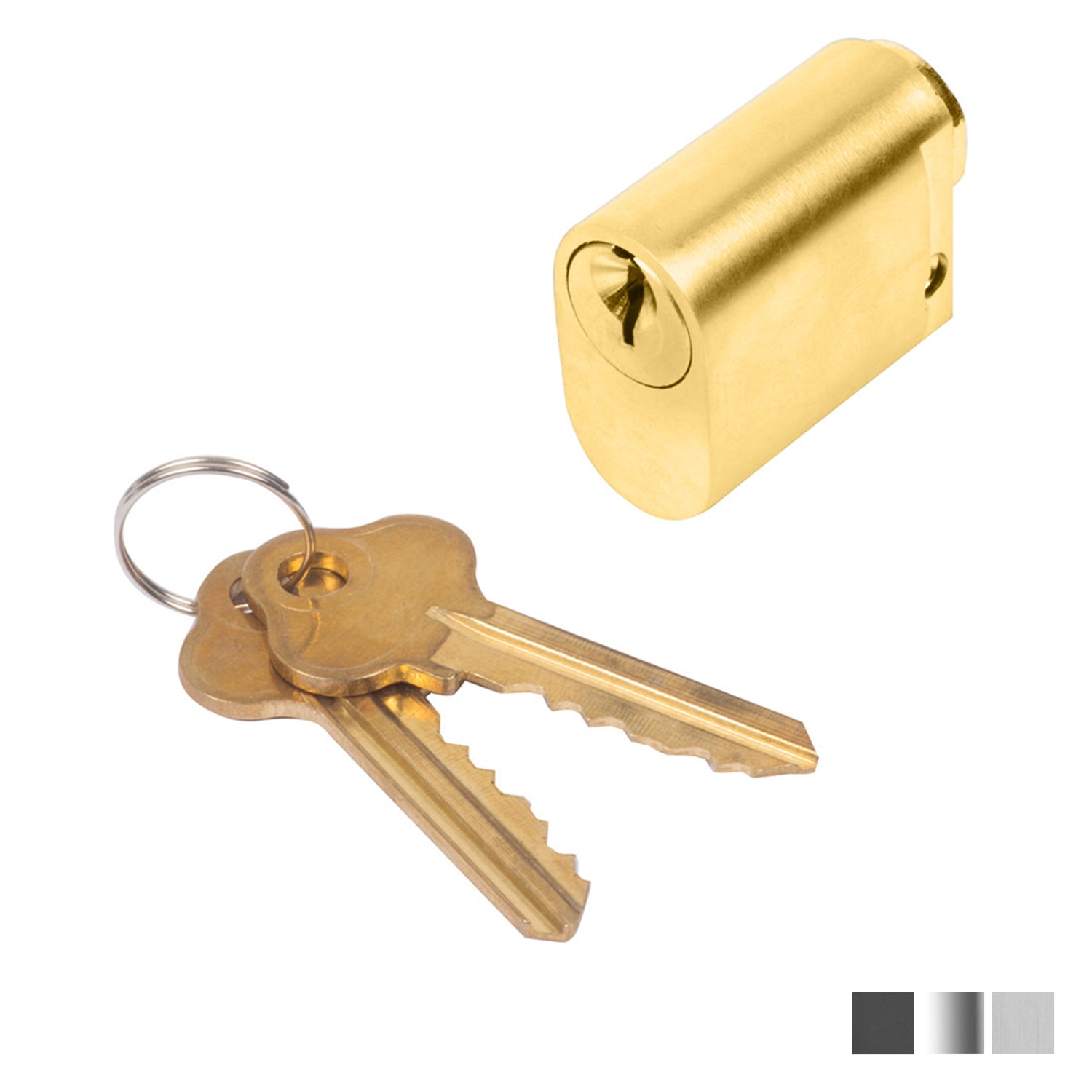 Scope Oval Single Cylinder - Available in Various Finishes and ...