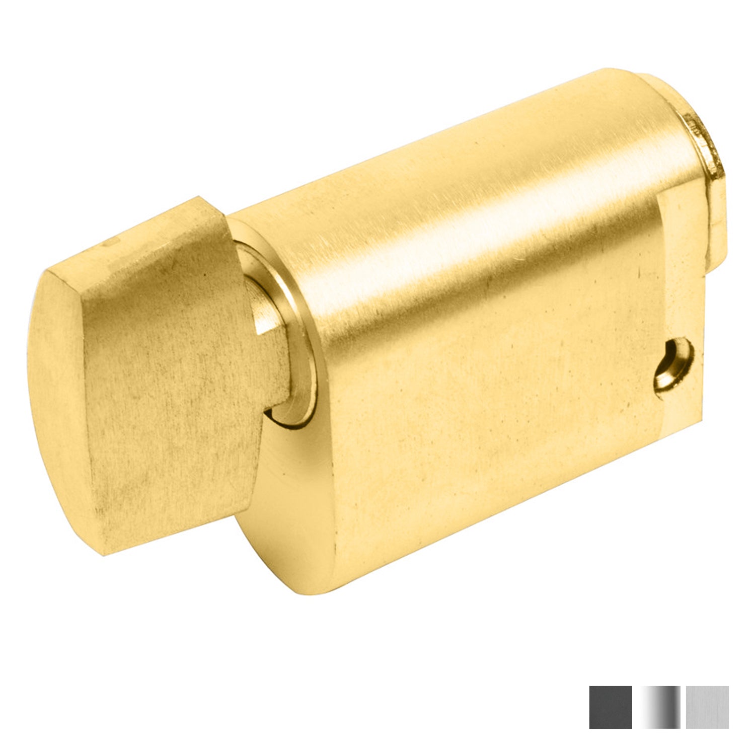 Scope Oval Turn Cylinder R Cam - Available in Various Finishes | Keeler ...