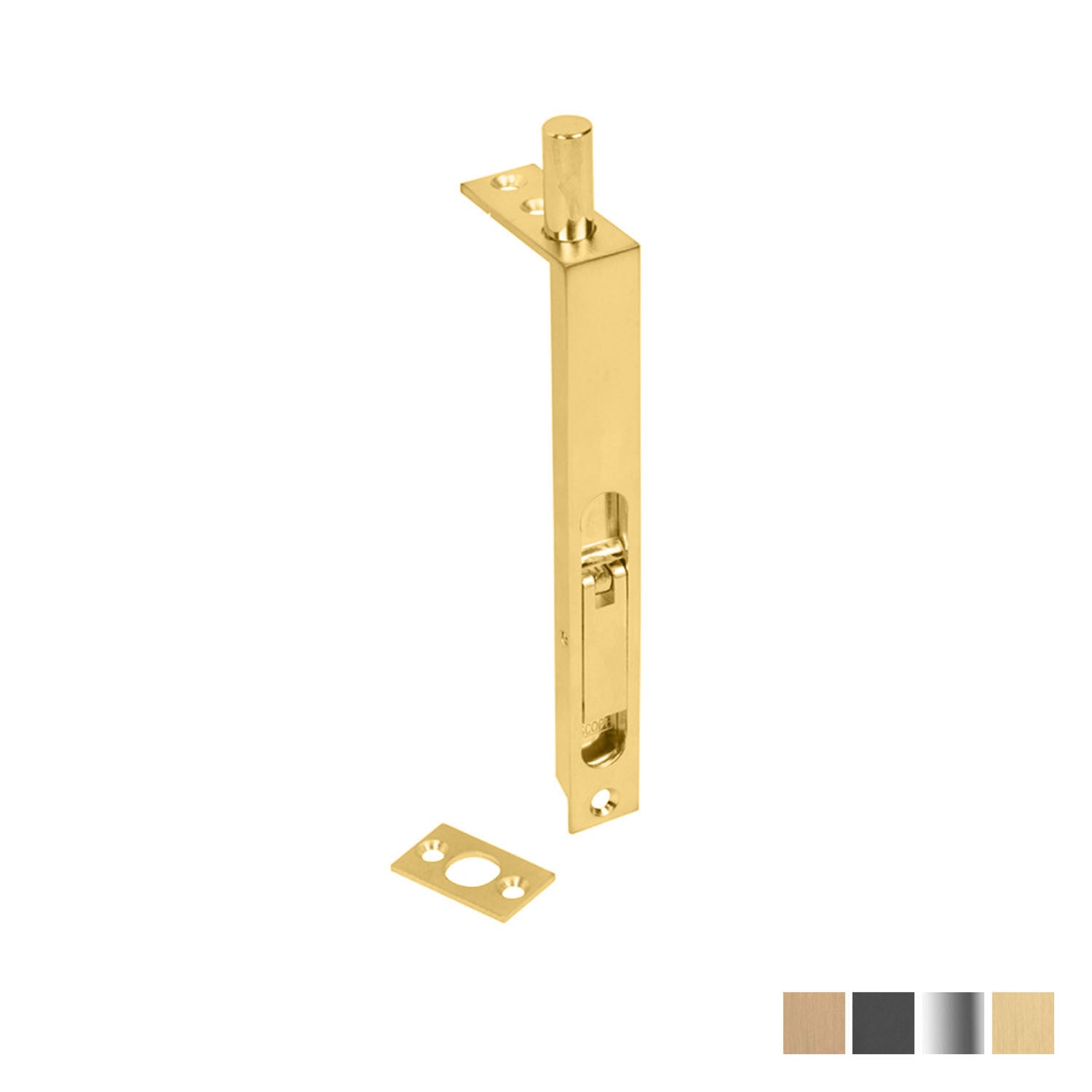 Scope Flush Bolt - Available in Various Finishes and Sizes | Keeler ...