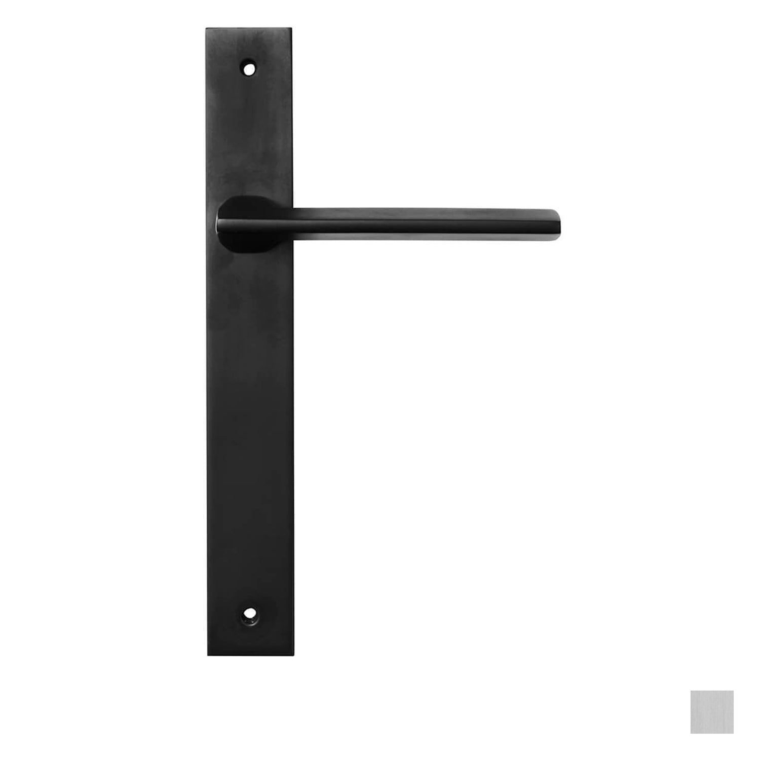 Builders Choice Linear Door Lever on Longplate Passage Set | Keeler ...