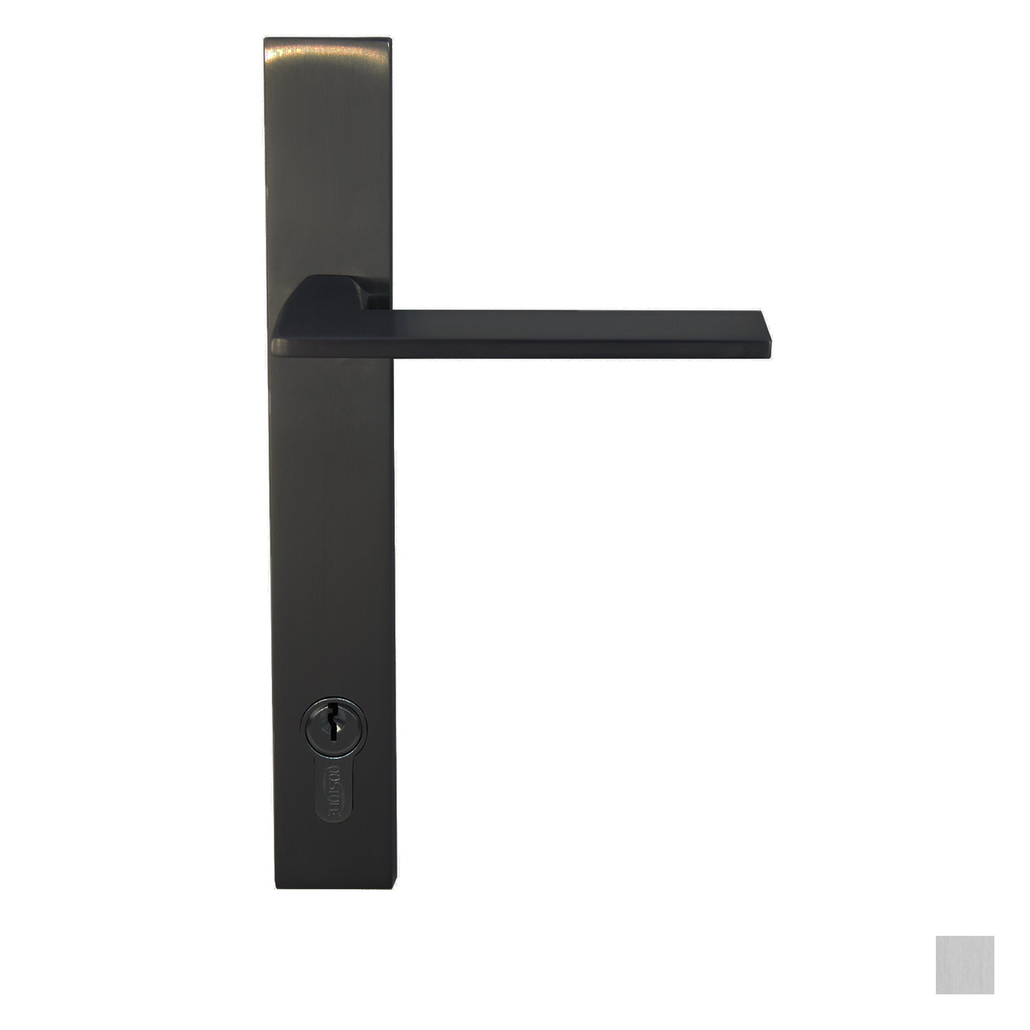 Builders Choice Linear Door Lever on Longplate Entrance Set | Keeler ...