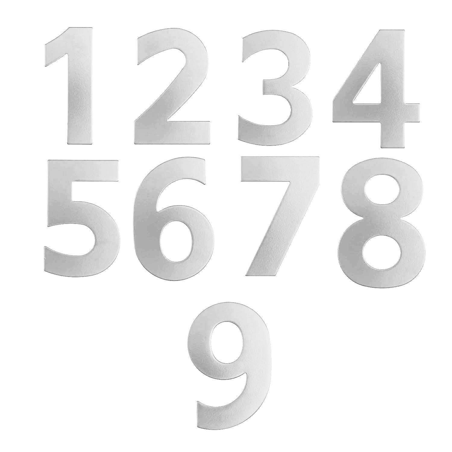 Austyle Architectural Numeral 0-9 150mm - Available in Various Numbers ...